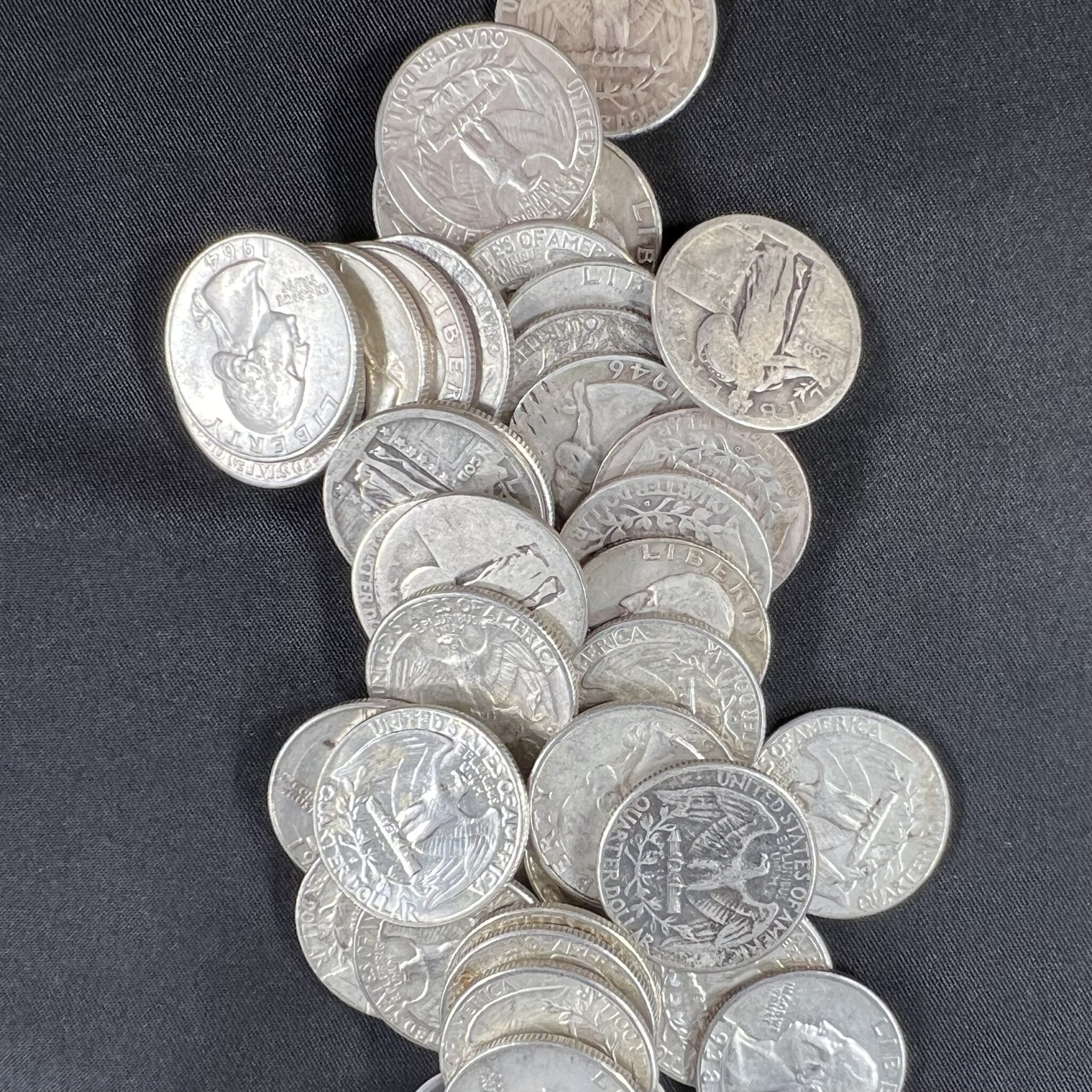 $10 Face 90% Silver Quarters (Random Design) • Capital Coin & Bullion